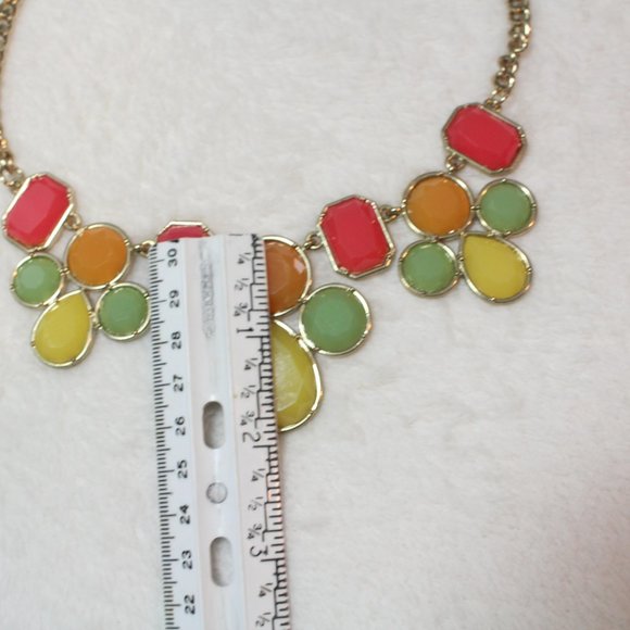 Mika Yoga Wear | Jewelry | Mika Signed Deadstock Gold Pop Neon Bright ...